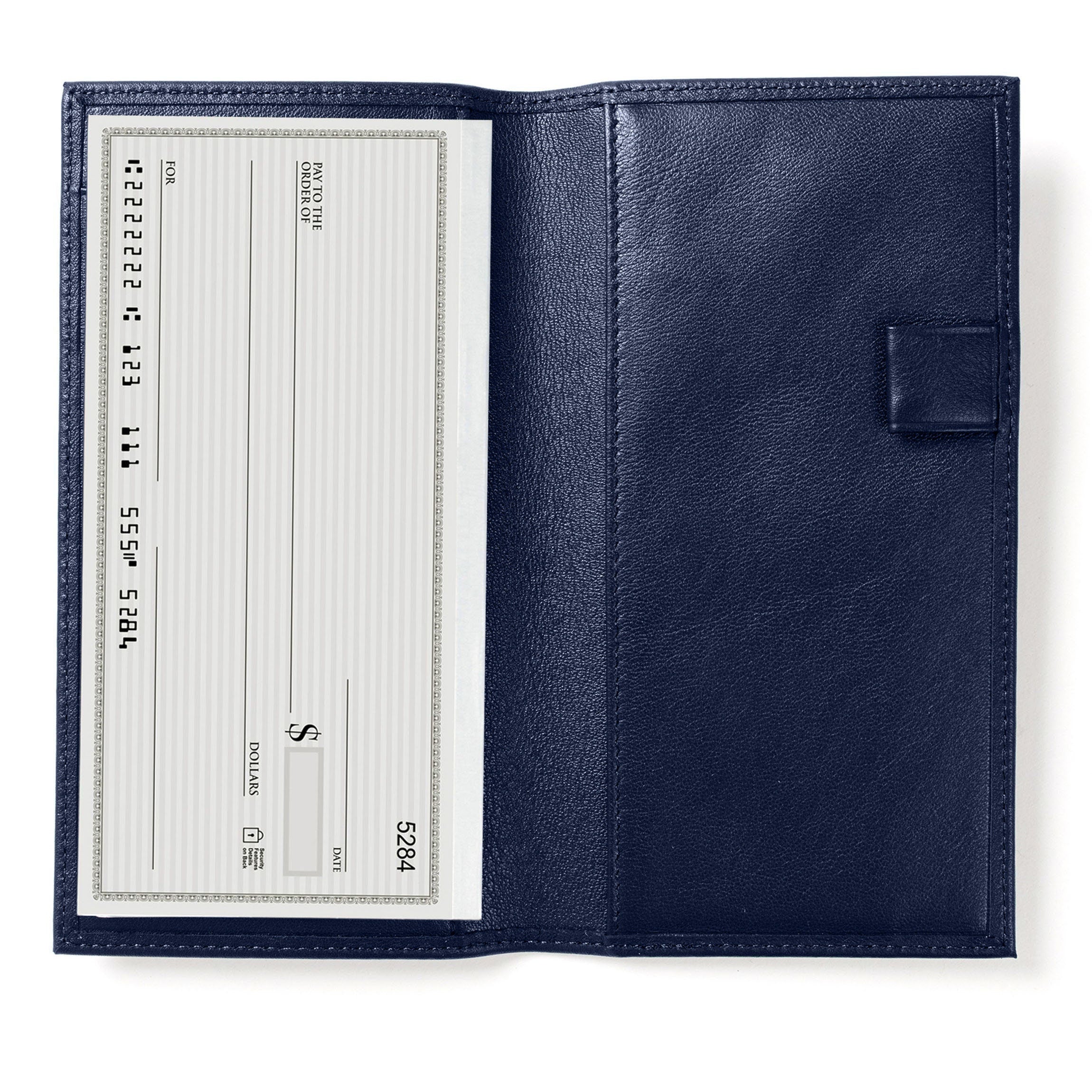 Deluxe Checkbook Cover with Divider | Full grain leather, refined ...