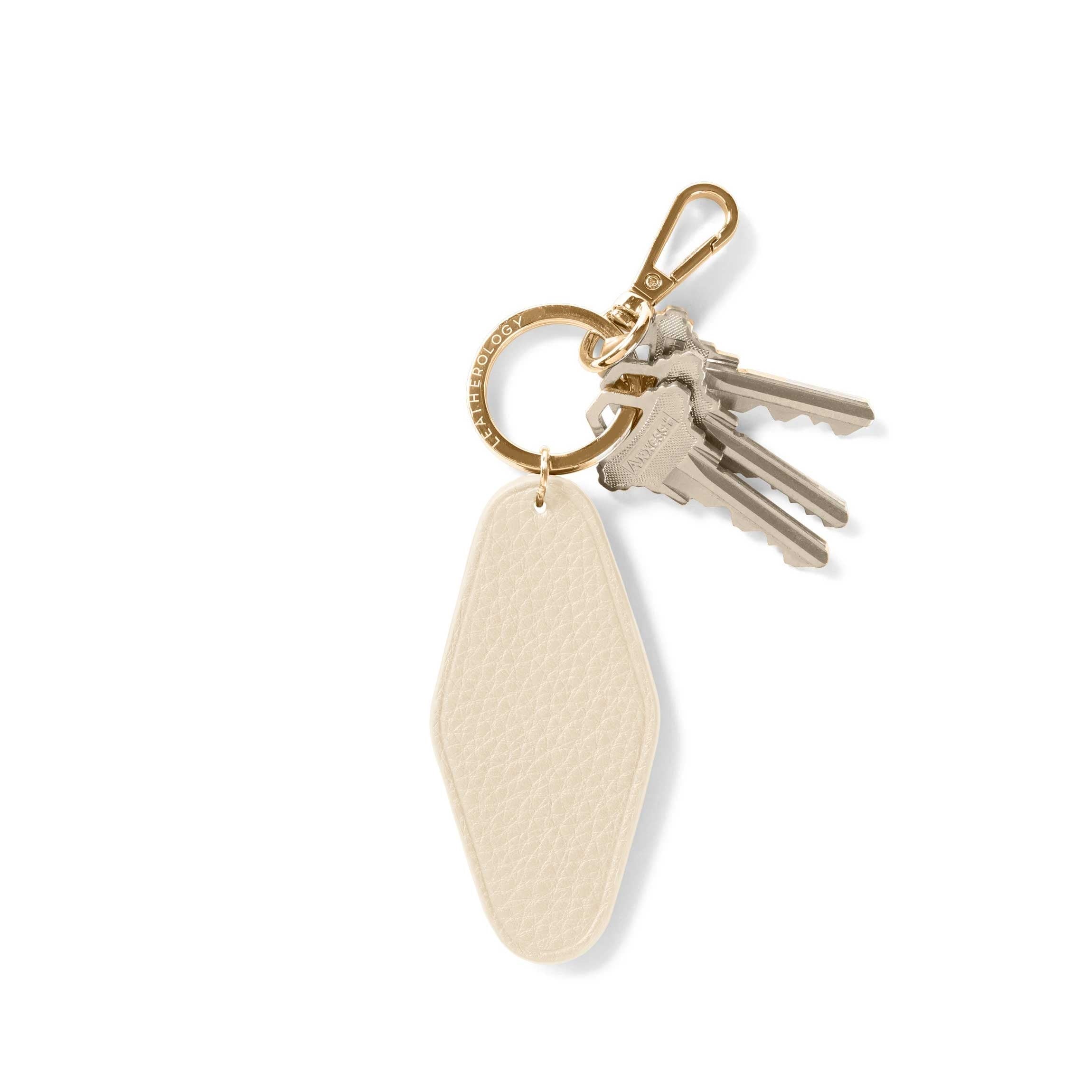 Hotel Keychain | Full grain leather, vintage-inspired accessory ...