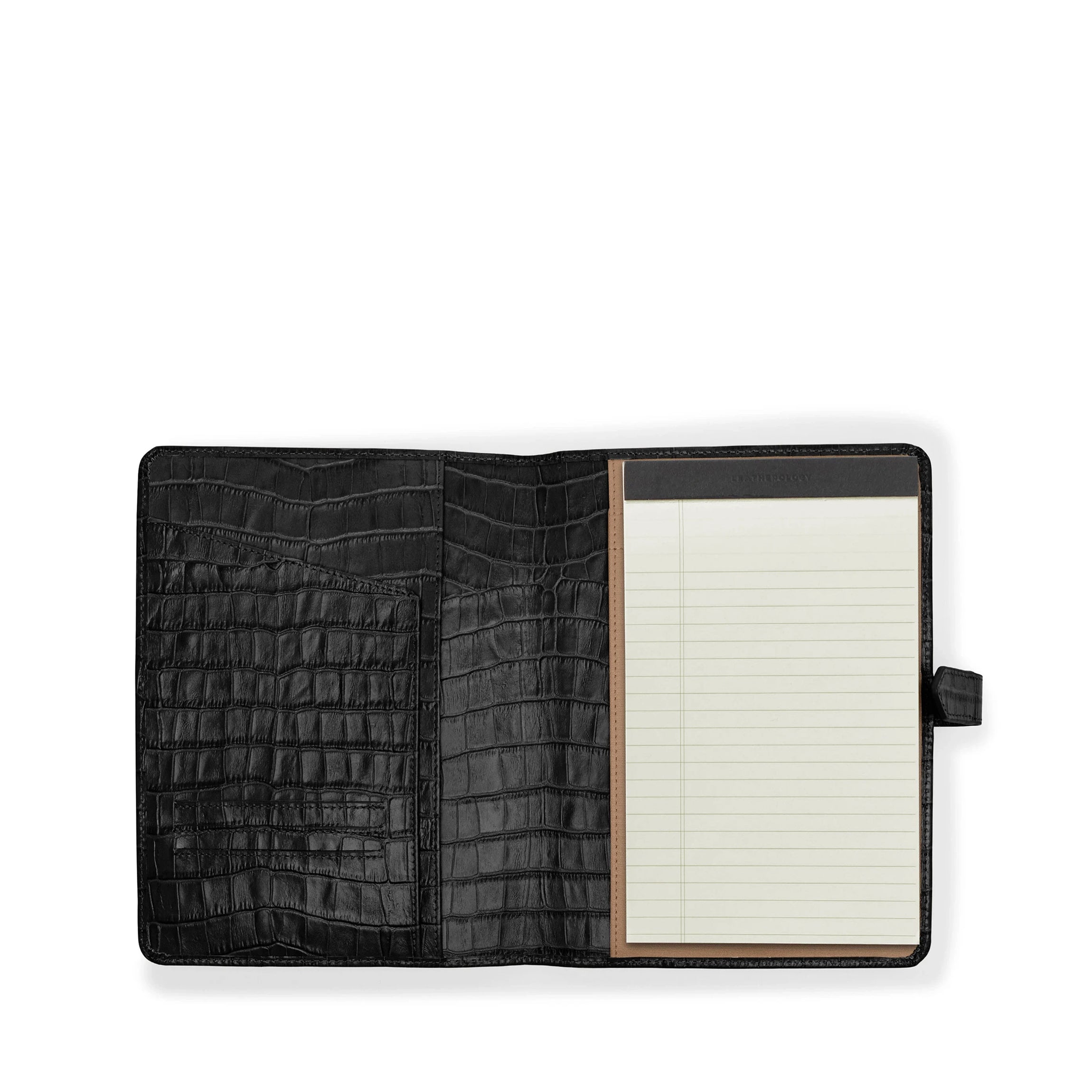 A5 Junior Snap Padfolio | Full grain leather, compact productivity ...