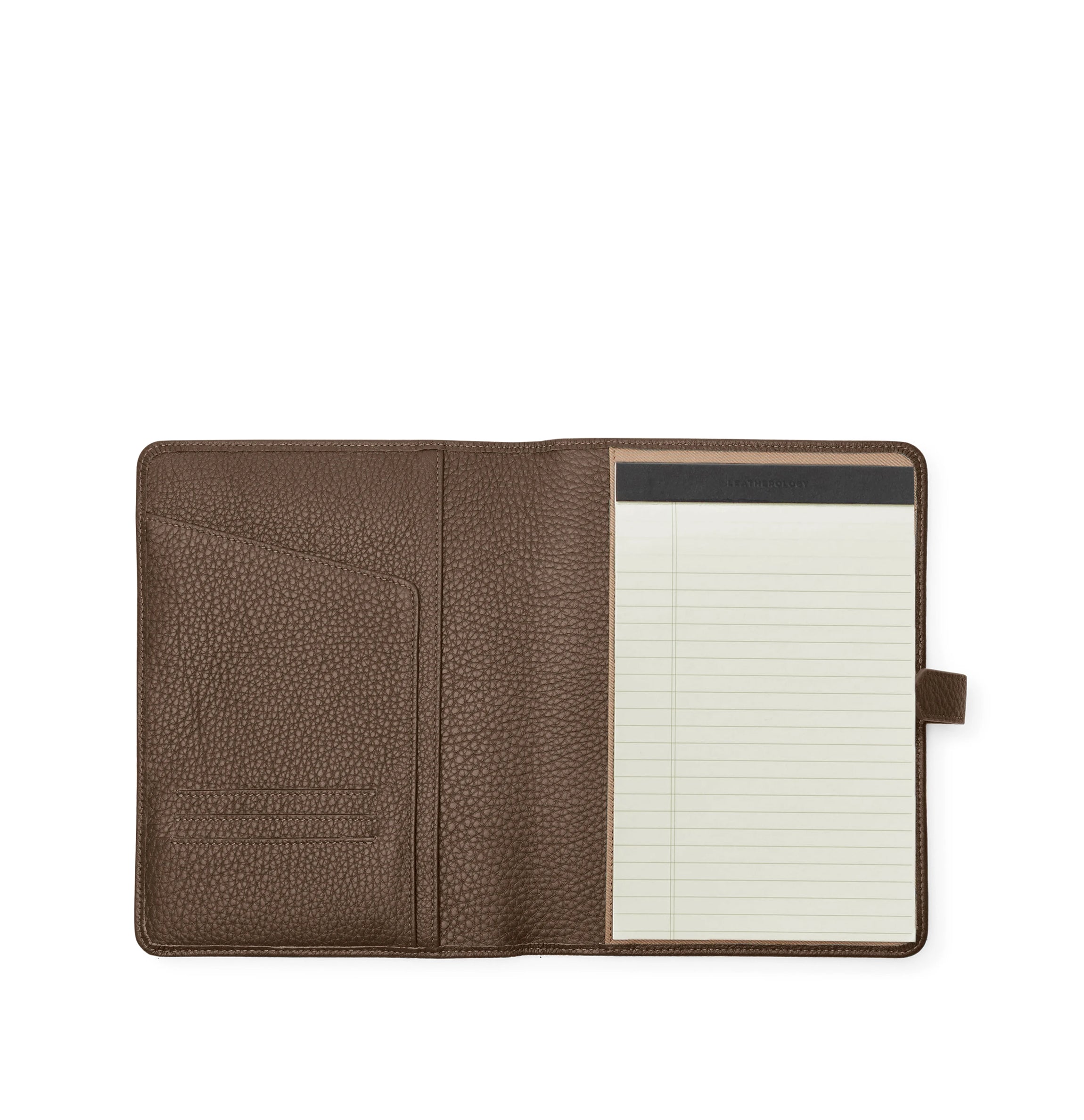 A5 Junior Snap Padfolio | Full grain leather, compact productivity ...
