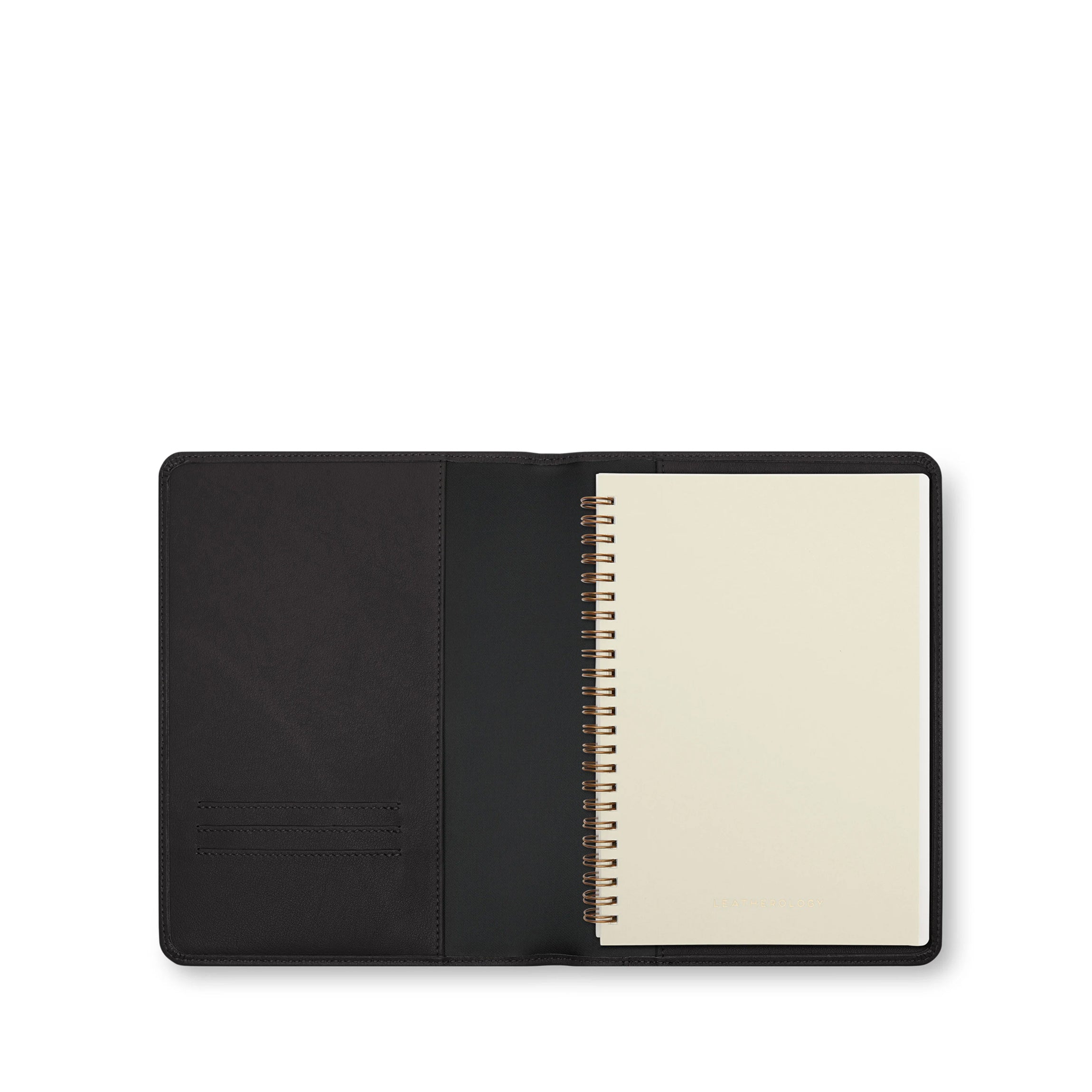 A5 Standard Spiral Journal | Full grain leather, sleek and compact ...