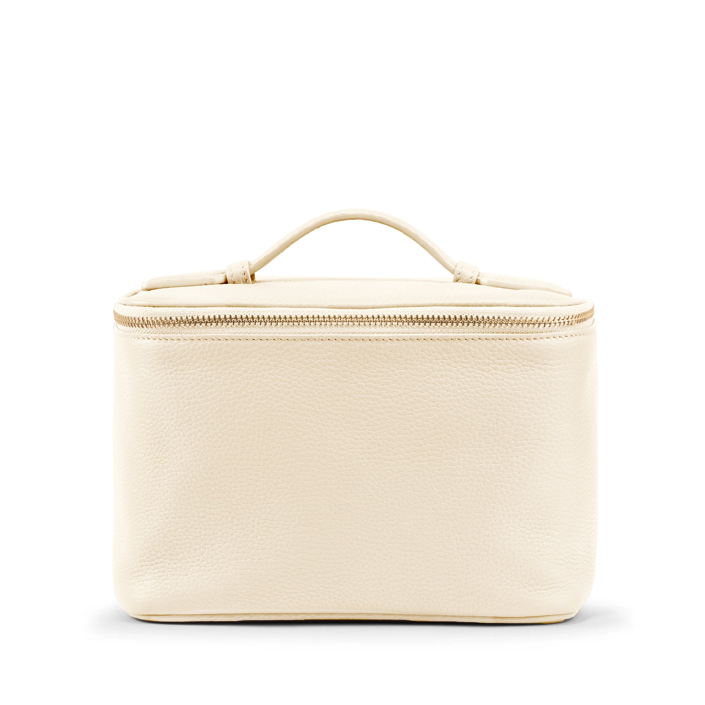 Small Train Case | Full grain leather, compact beauty organizer ...